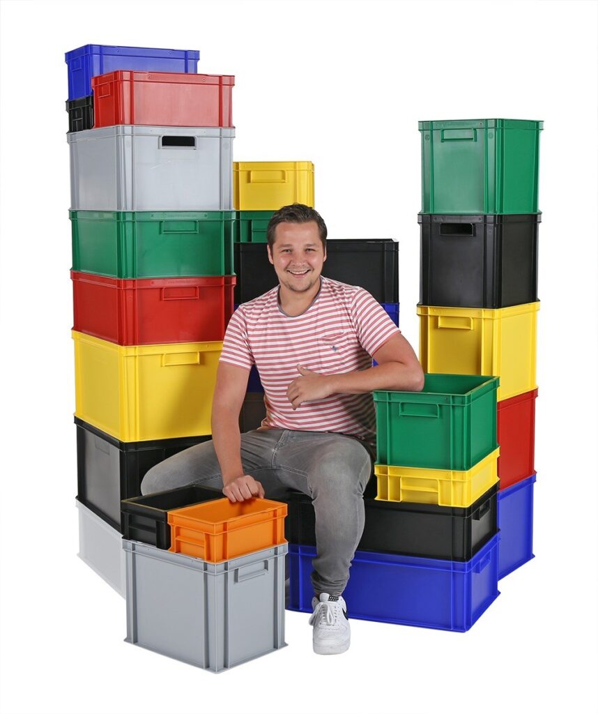 Stembus | Transportbox met brievenbusklep en slot - 400 x 300 x H 250 ...