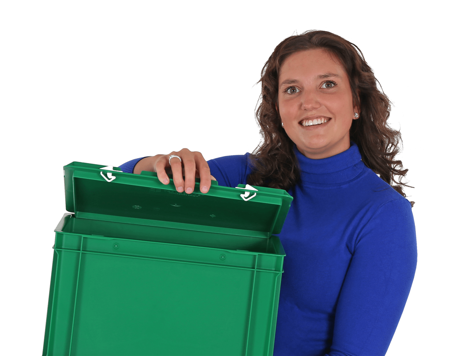 Stembus | Transportbox met brievenbusklep en slot - 400 x 300 x H 250 ...