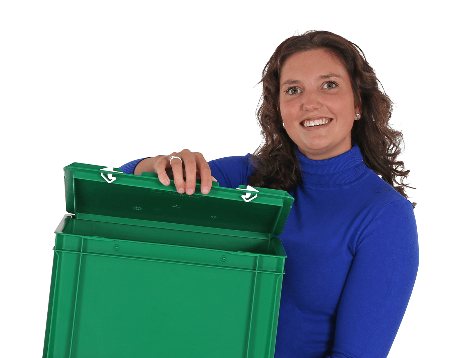 Stembus | Transportbox met brievenbusklep en slot - 400 x 300 x H 250 ...